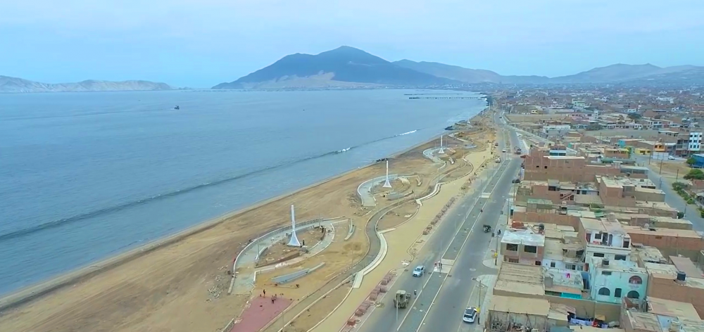 Avenida Costanera de Chimbote registra un 85% de avance | Chimbote Online