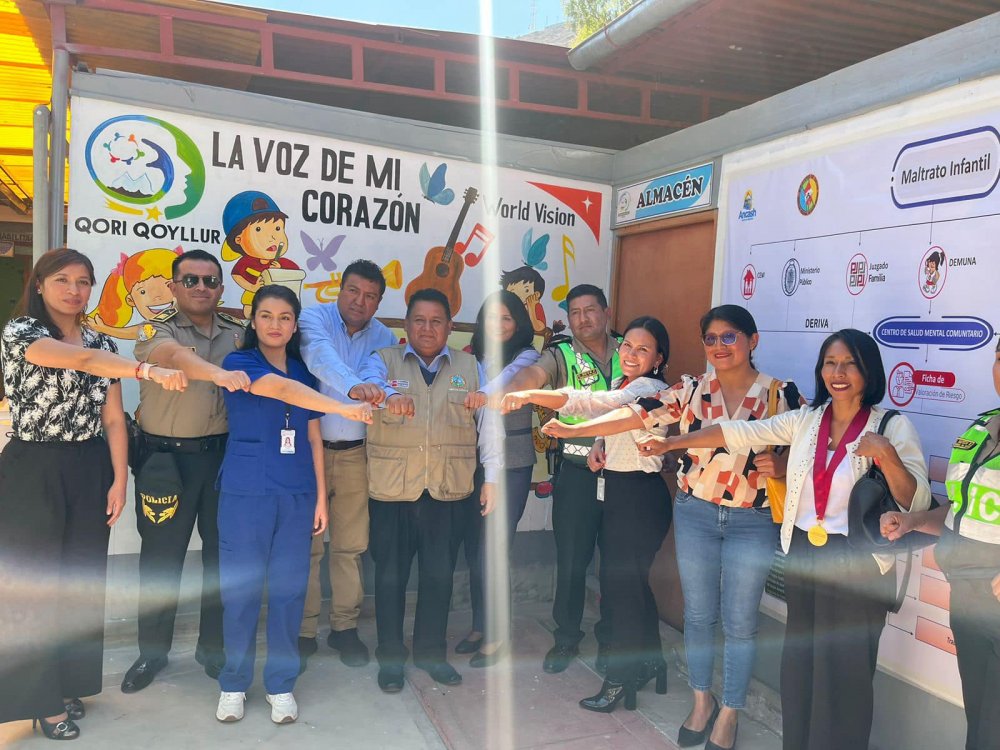 Diresa Áncash y ONG World Visión inauguran el programa "La voz de mi ...